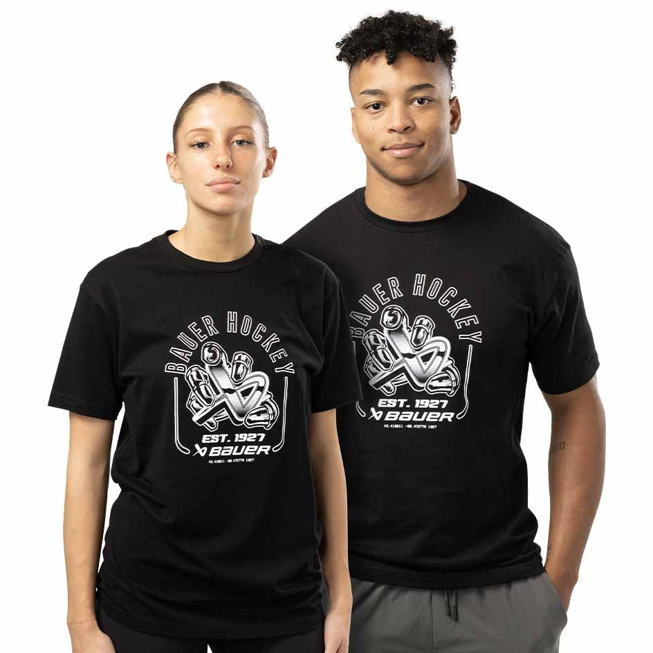 Bauer T-Shirts, Long Sleeve Tops & Shorts – Bauer Hockey UK